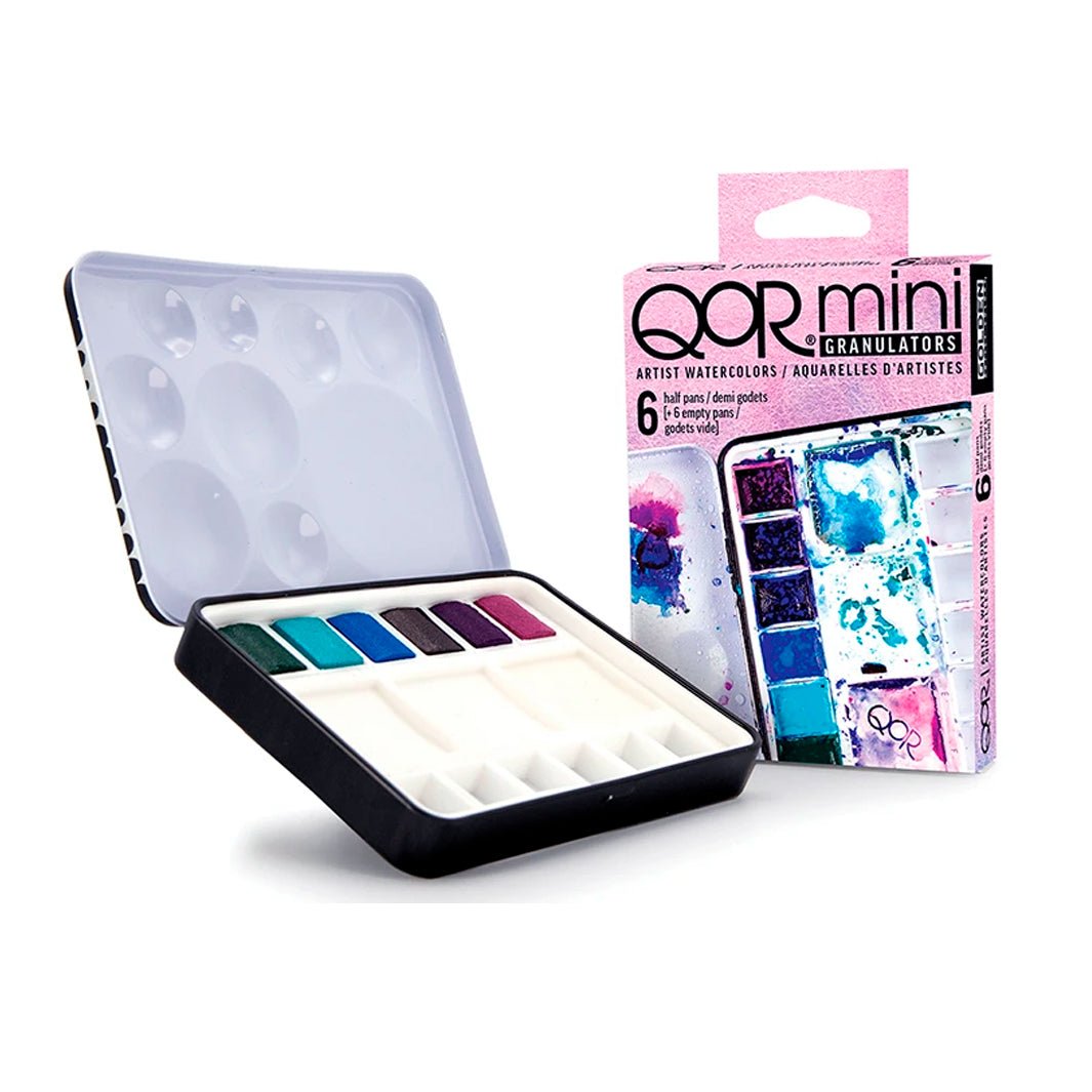 Acuarelas Golden QoR Mini Set Granulados con 6 | Ruma - México